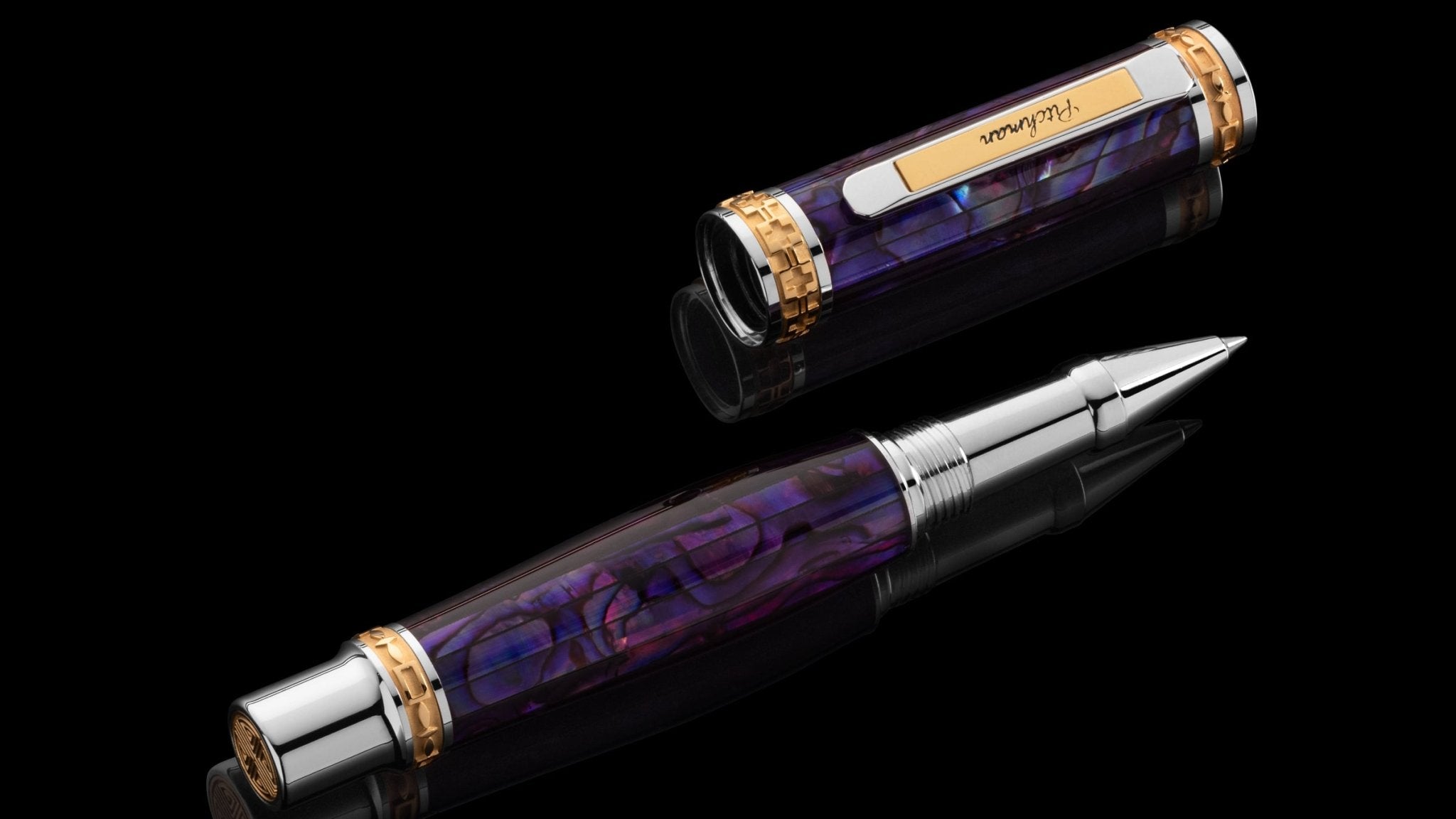 Purple Pens | Meticulously Handcrafted Luxury Purple Pens by Pitchman
